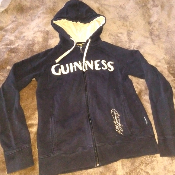 Guinness | Sweaters | Guinness Zip Up Hoodie Sweater | Poshmark